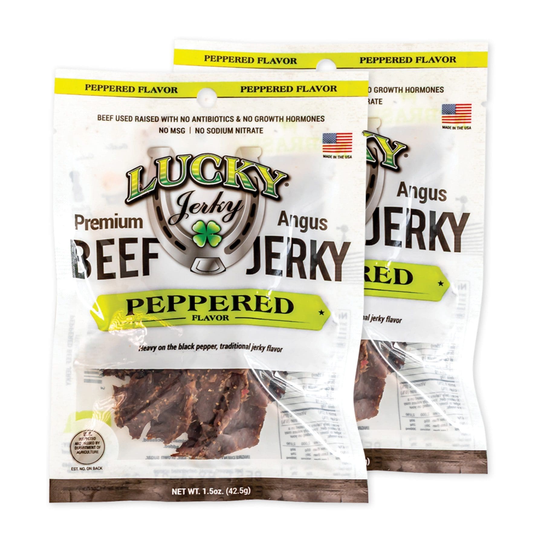 Purchase 1.5oz Peppered Slab Jerky Online | Nebraska Star Beef