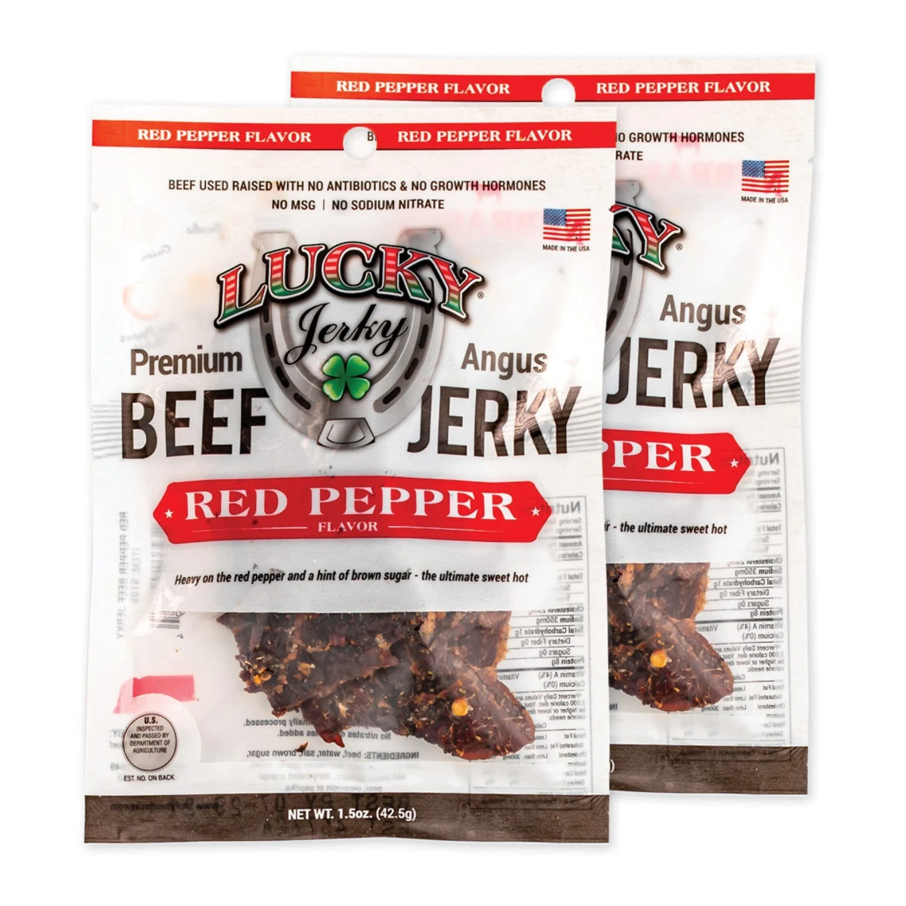 1.5oz Red Pepper Slab Jerky