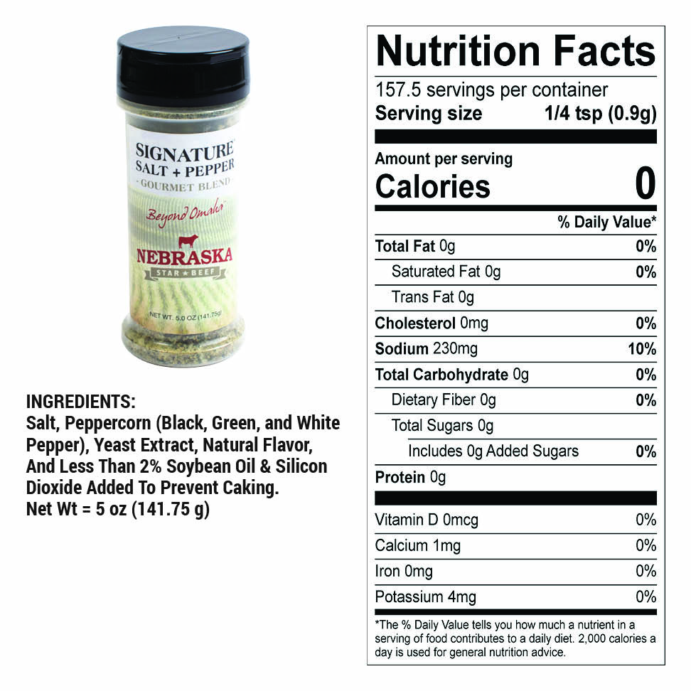 5oz Signature® Salt + Pepper