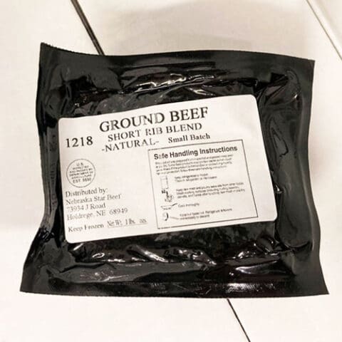 Short Rib Blend Ground Beef