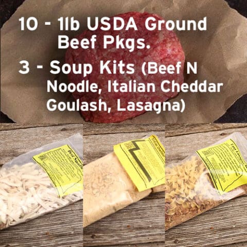 Favorite Soups & USDA Ground Beef Bundle