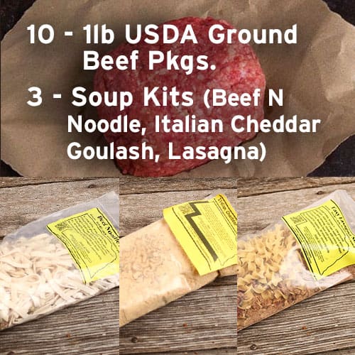 Favorite Soups & USDA Ground Beef Bundle